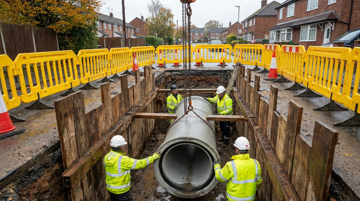 Stand-Off Distances From Drains UK 2026 — 3m & 6m Rules | Sewerfix